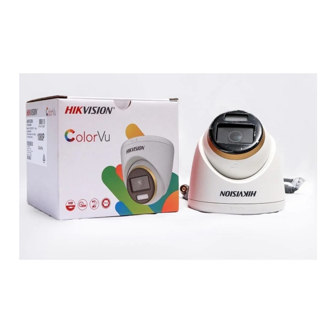 Camera ColorVu Dome 2MP 2.8MM 1080P - Hikvision - AMZ Tech - Prod